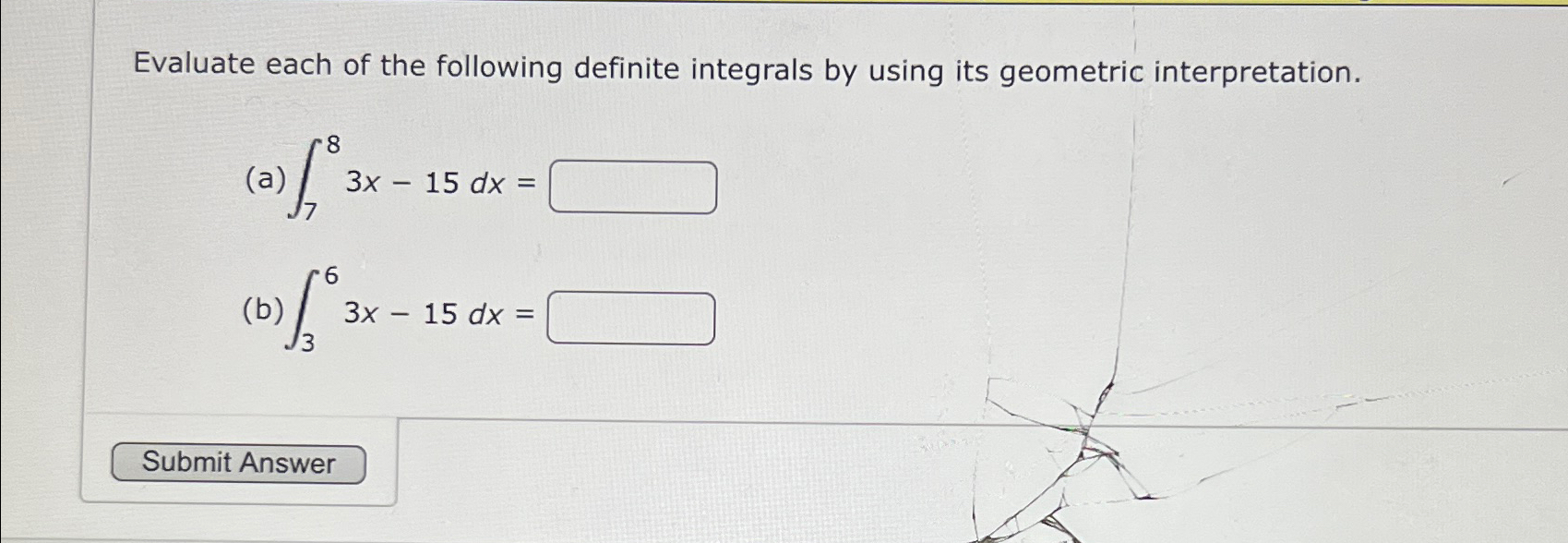 Solved Evaluate each of the following definite integrals by | Chegg.com