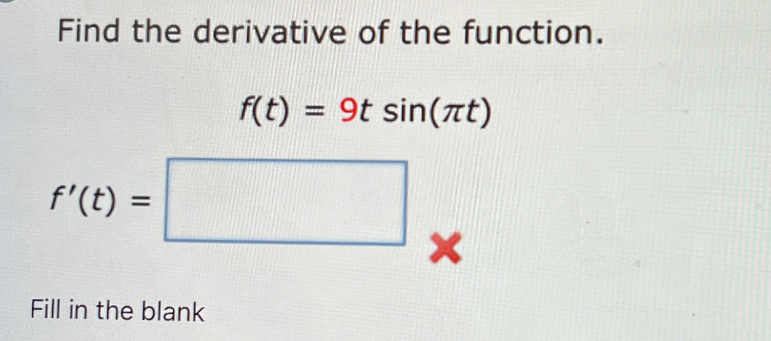 Solved Find the derivative of the | Chegg.com
