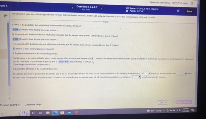 Solved e. Erylain the drierance in ife results of (B) and | Chegg.com