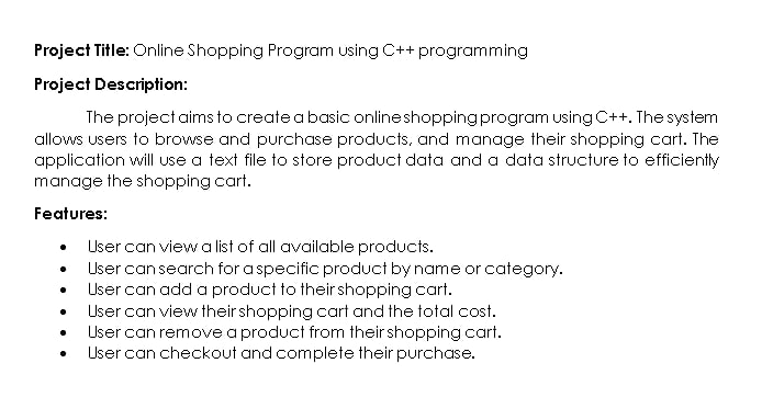 Solved Create A Program Of Your Choice Using C feel Free
