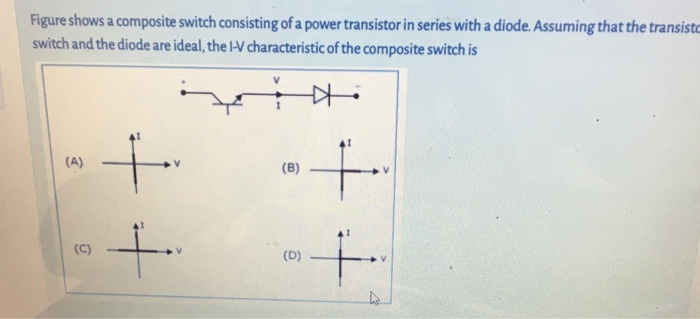 Solved Figure shows a composite switch consisting of a power | Chegg.com