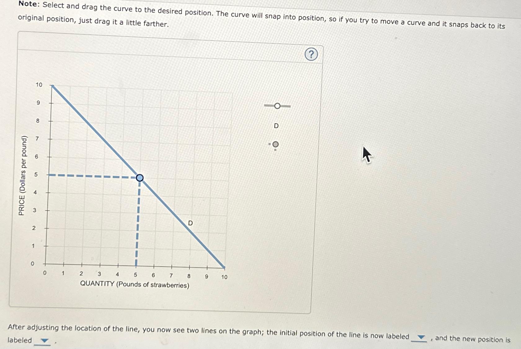 Solved Note: Select and drag the curve to the desired | Chegg.com