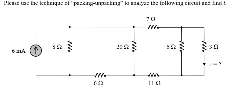 Solved Please use the technique of "packing-unpacking" to | Chegg.com