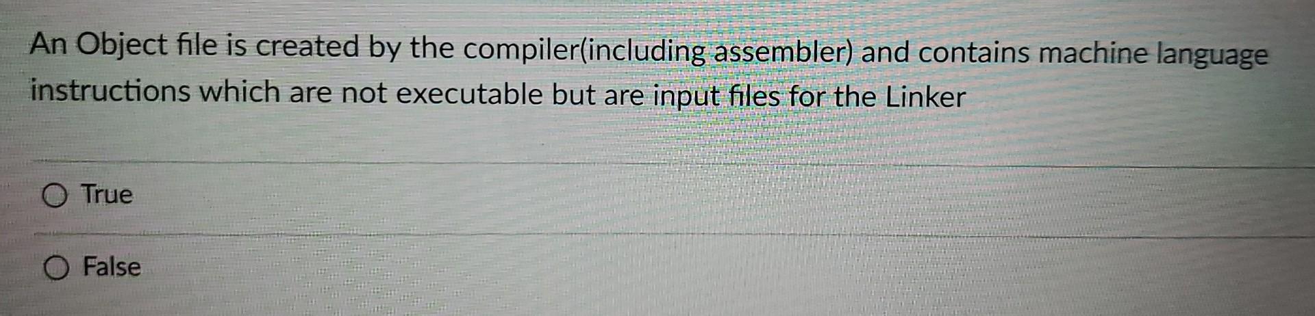Solved What are the outputs of the Linker? Source File(s) | Chegg.com