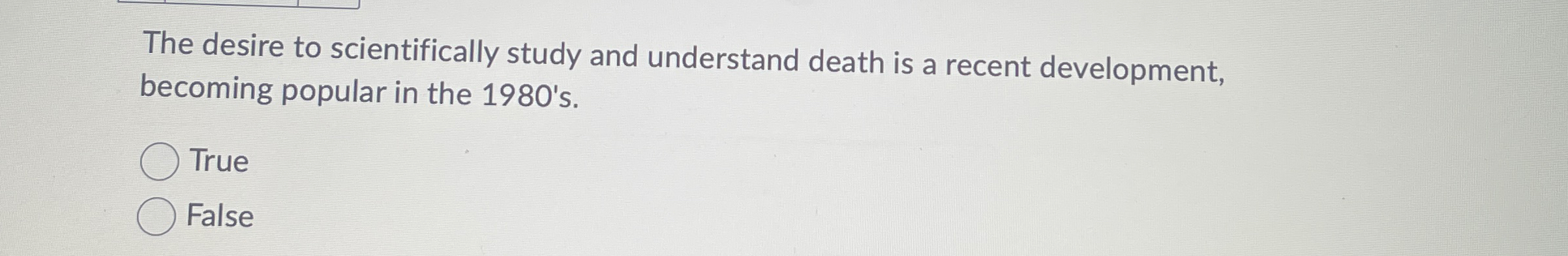 Solved The desire to scientifically study and understand | Chegg.com