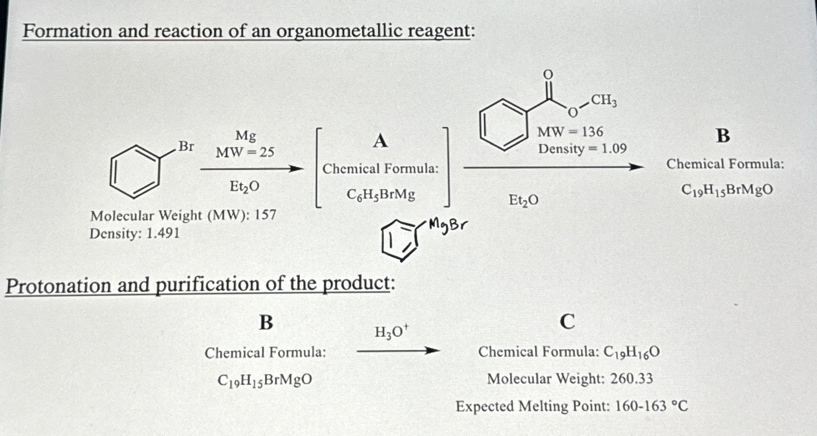 Solved Predict the structures of A, ﻿B, ﻿C. ﻿Include | Chegg.com