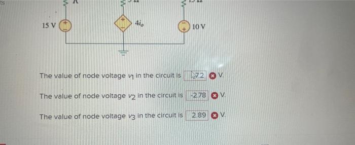 Solved In the circuit given below, R=10Ω. Calculate the node | Chegg.com