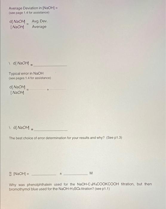 Solved Preparation of -0.1 M NaOH Mass of NaOH (approximate | Chegg.com