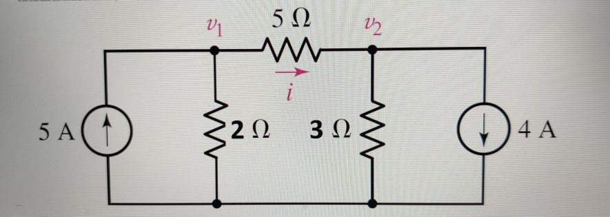 Solved In the circuit below, determine the current labeled i | Chegg.com
