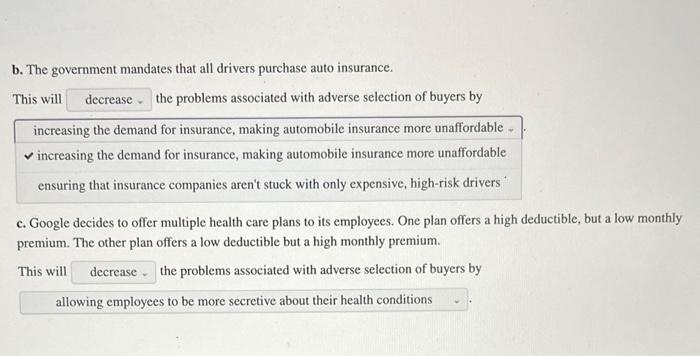 Solved For each of the following scenarios, identify how it | Chegg.com