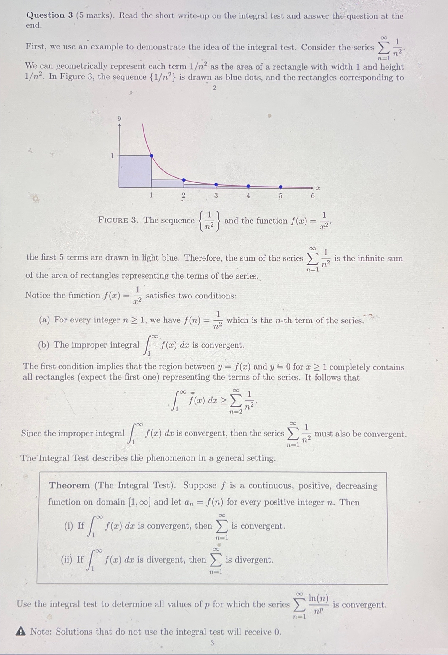 Solved Question 3 (5 ﻿marks). ﻿Read the short write-up on | Chegg.com