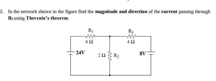 Solved In the network shown in the figure find the magnitude | Chegg.com