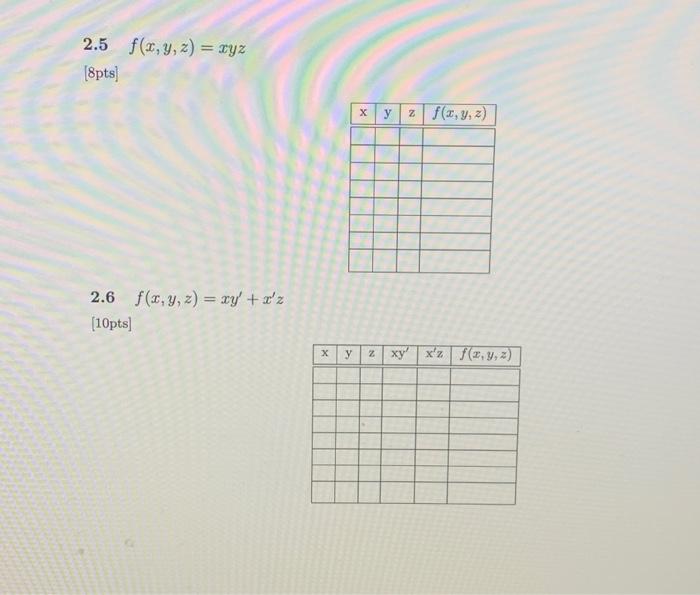 Solved 1.1 Counting in Binary When filling out a truth table | Chegg.com