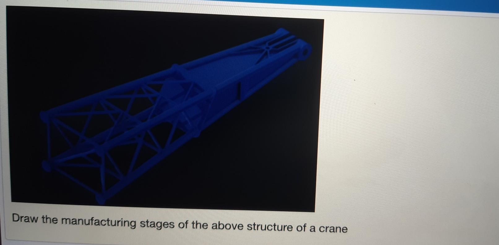 Solved Draw the manufacturing stages of the above structure | Chegg.com