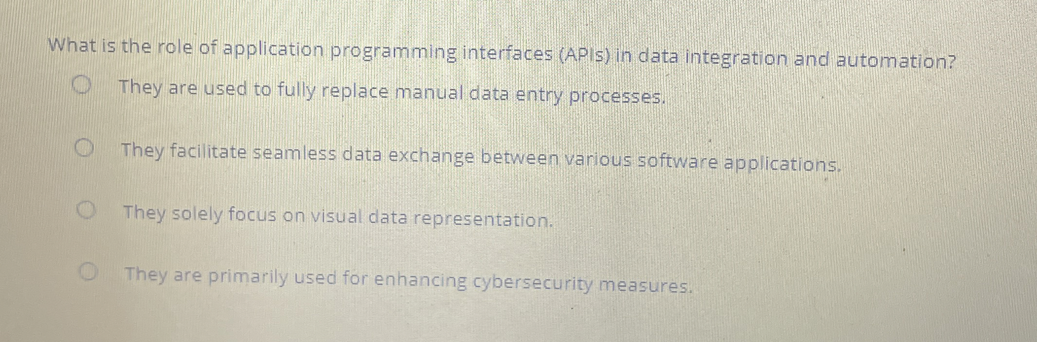Solved What is the role of application programming | Chegg.com