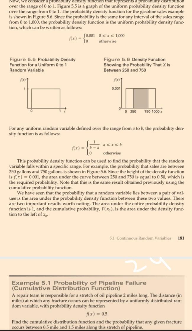 Solved Now, we consider a probability density function that | Chegg.com