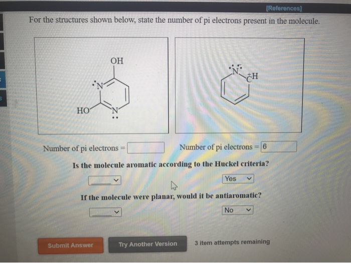 Solved [References) For the structures shown below, state | Chegg.com