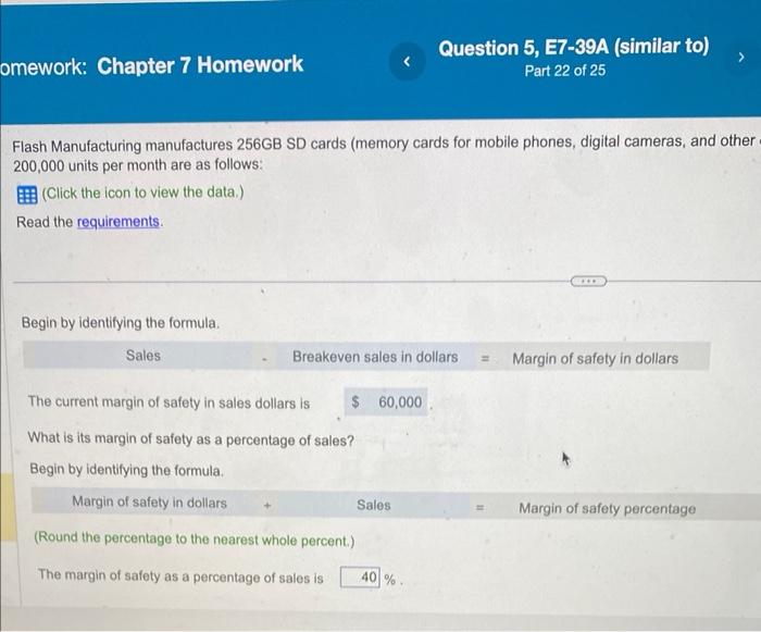 Solved Flash Manufacturing manufactures 256GB SD cards | Chegg.com