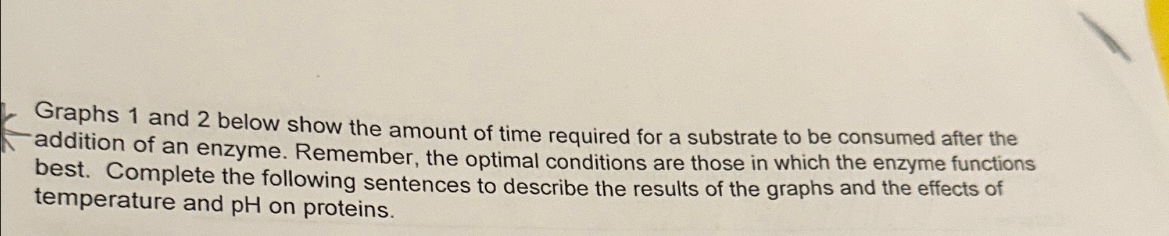Solved Graphs 1 ﻿and 2 ﻿below show the amount of time | Chegg.com