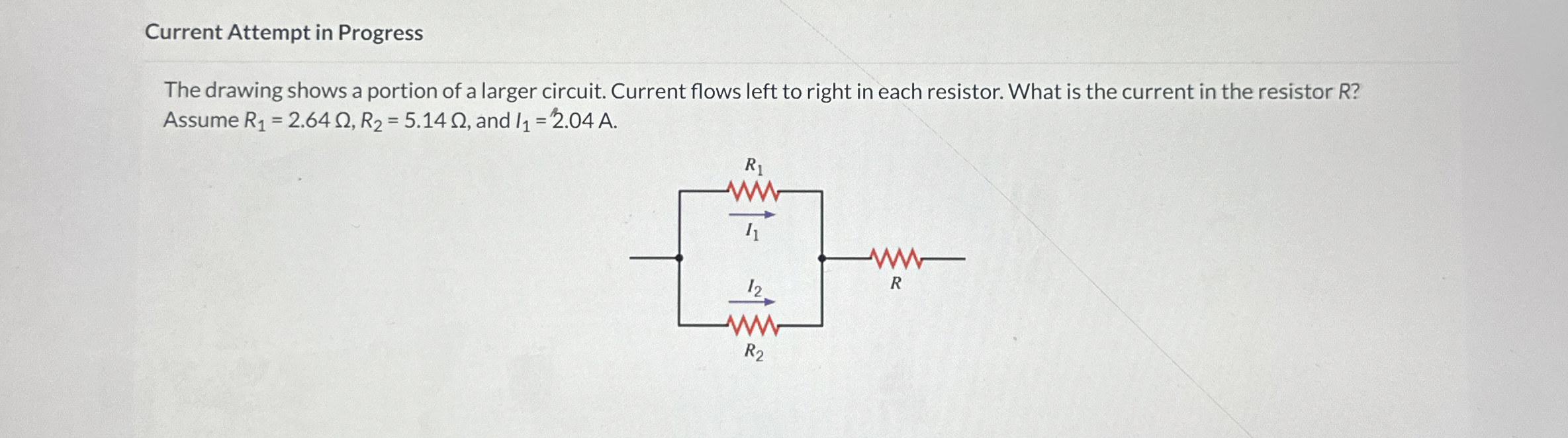 Solved Current Attempt in ProgressThe drawing shows a | Chegg.com