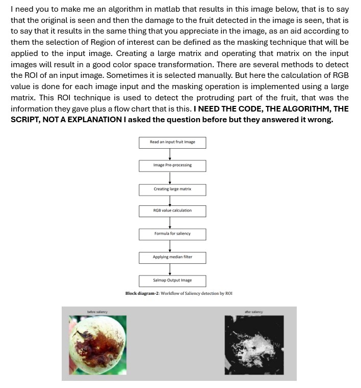 Solved I need you to make me an algorithm in matlab that | Chegg.com