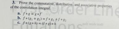 Solved 3. Prove the commutative, distributive, and | Chegg.com
