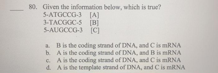 Solved 78. CCT is a codon for the amino acid Proline. If a | Chegg.com