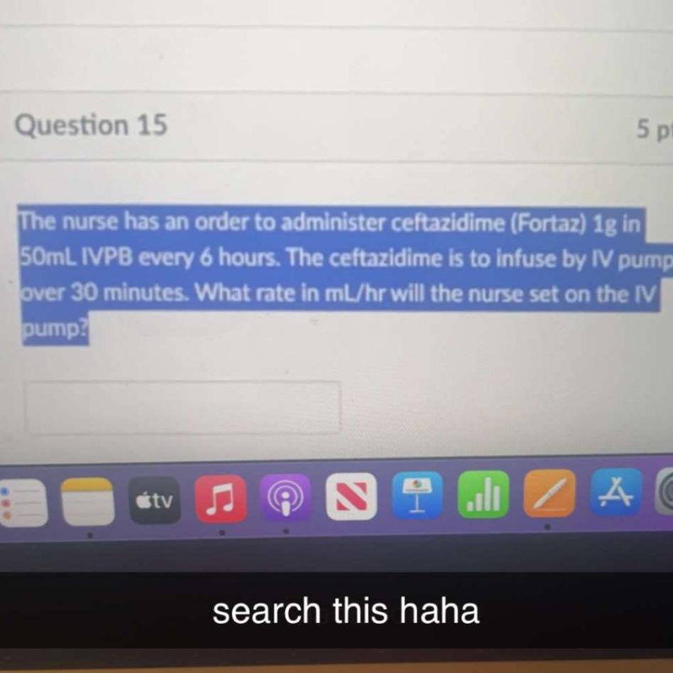 Solved Question 15The nurse has an order to administer | Chegg.com