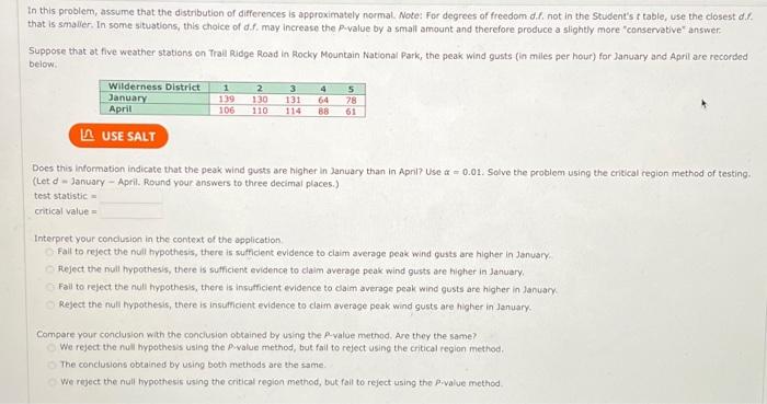 Solved In this problem, assume that the distribution of | Chegg.com