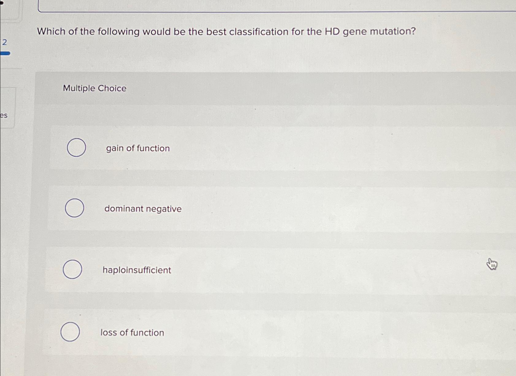 Solved Which of the following would be the best | Chegg.com