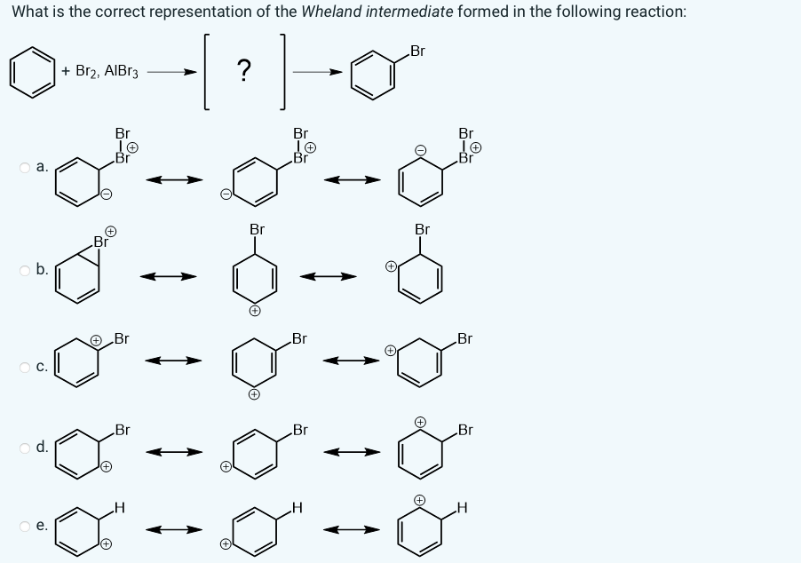 Solved What is the correct representation of the Wheland | Chegg.com