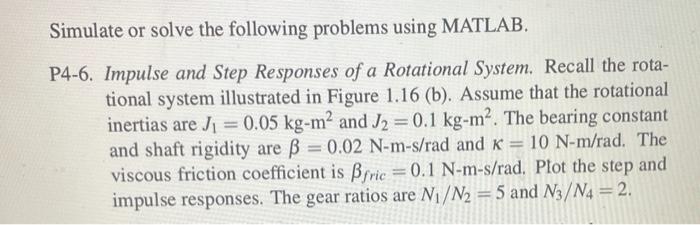 Solved Simulate or solve the following problems using | Chegg.com