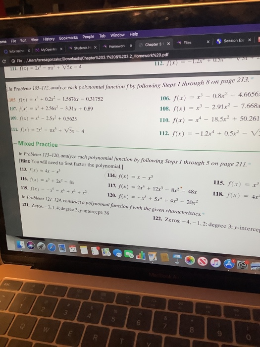 Solved ame File Edit View History Bookmarks People Tab | Chegg.com