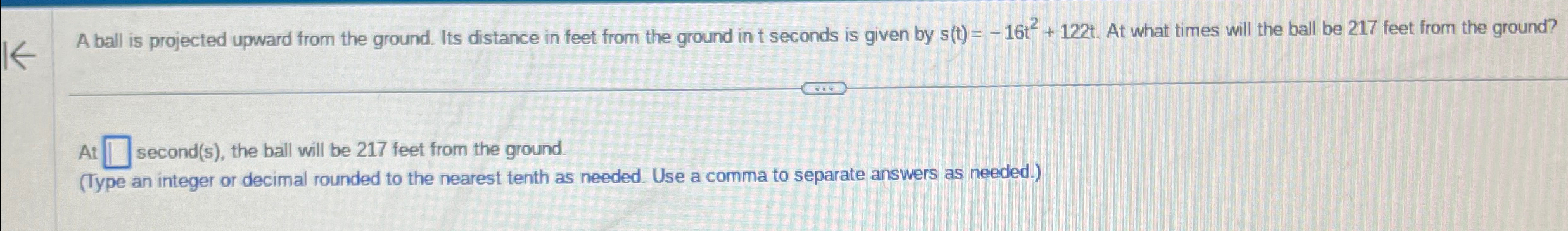Solved A ball is projected upward from the ground. Its | Chegg.com