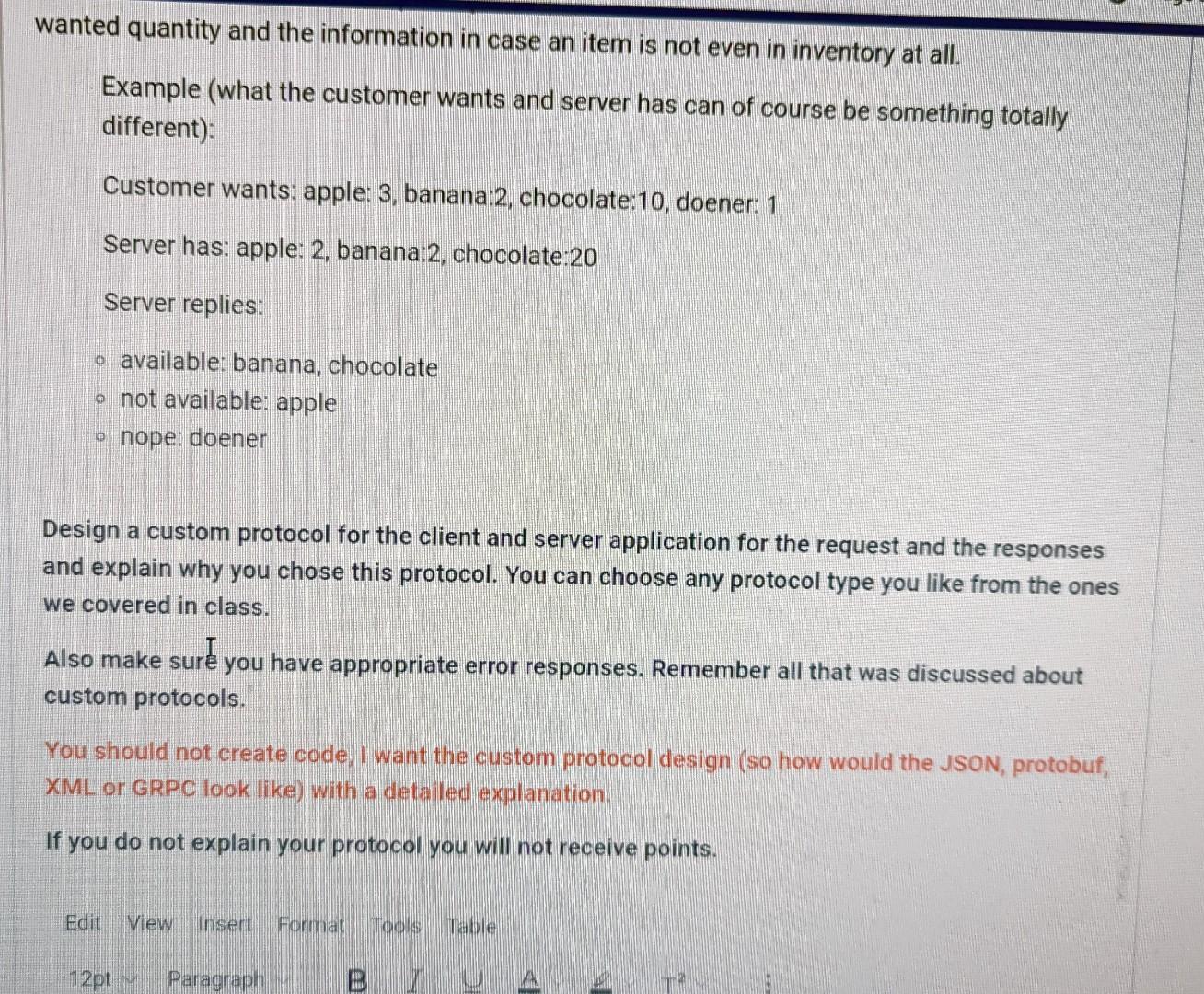 Solved Assume you have the following task for a | Chegg.com