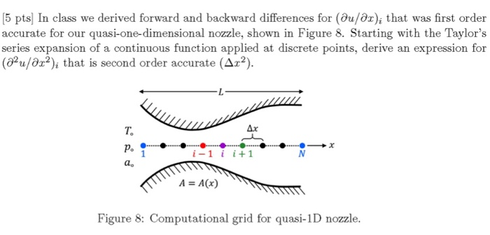 Solved 5 pts In class we derived forward and backward | Chegg.com