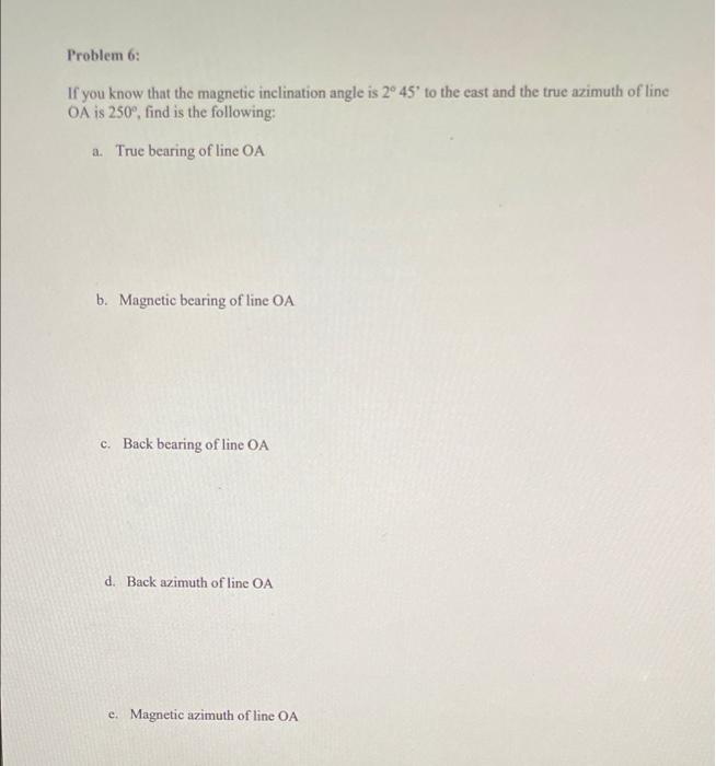 Solved Problem 2: Convert the following angles from the | Chegg.com