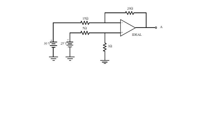 Solved For the difference amplifier circuit shown, determine | Chegg.com