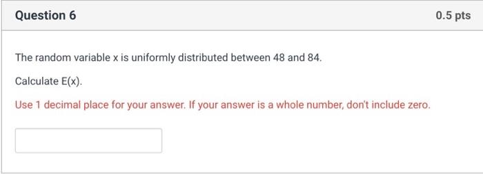 Solved The random variable x is uniformly distributed | Chegg.com