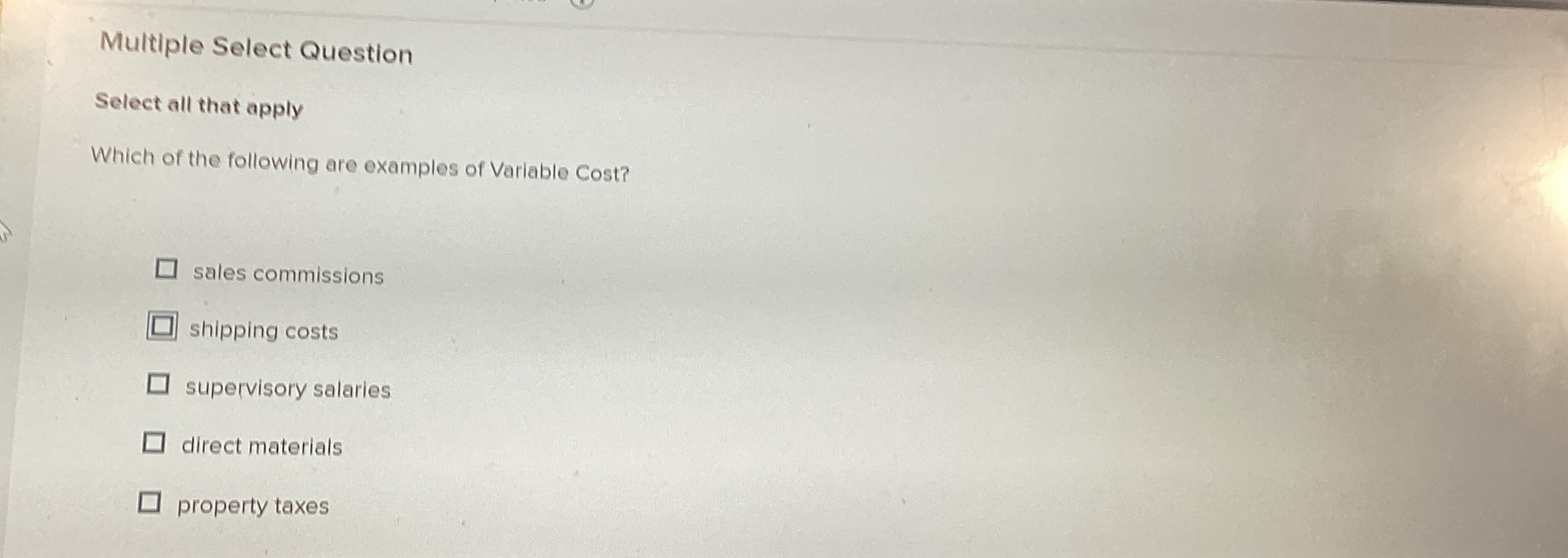 Solved Multiple Select QuestionSelect all that applyWhich of | Chegg.com