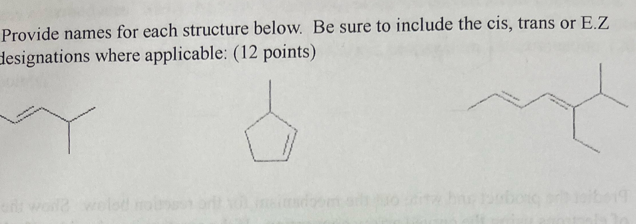 Solved Write in the best reagent for carrying out each | Chegg.com