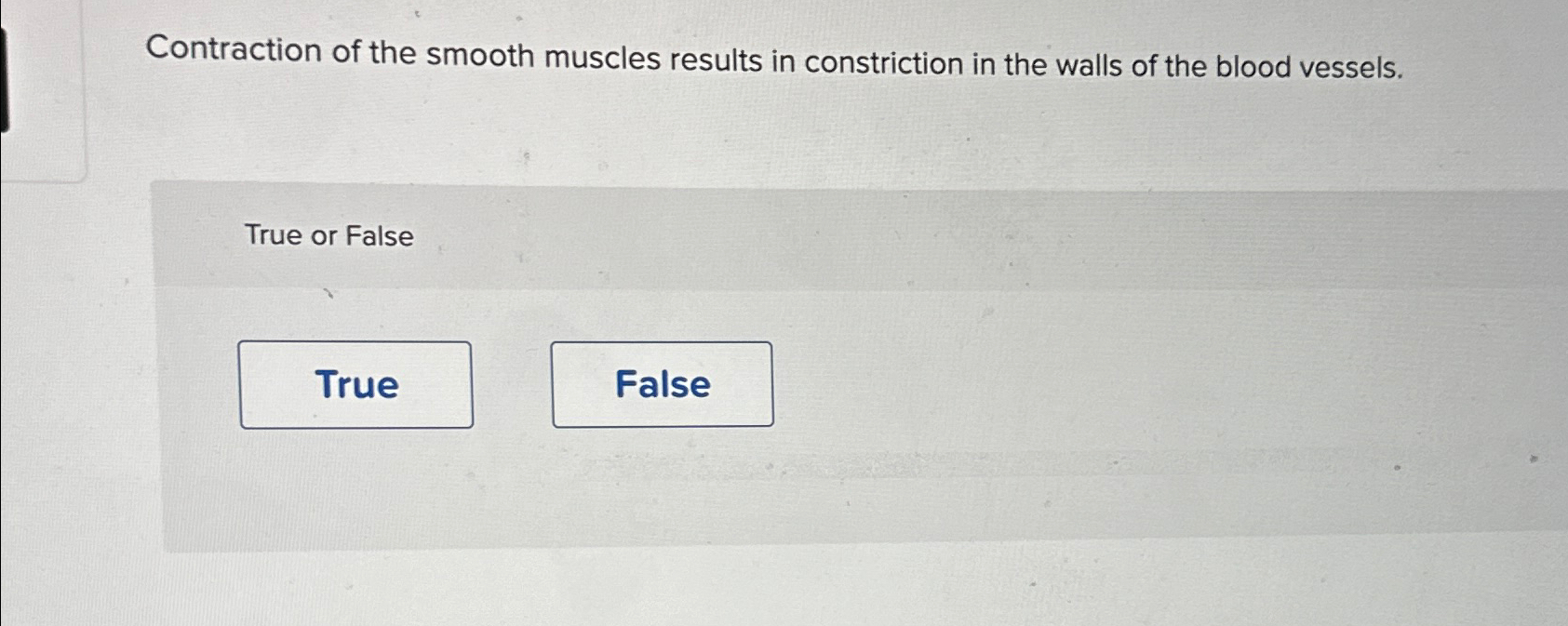 Solved Contraction of the smooth muscles results in | Chegg.com