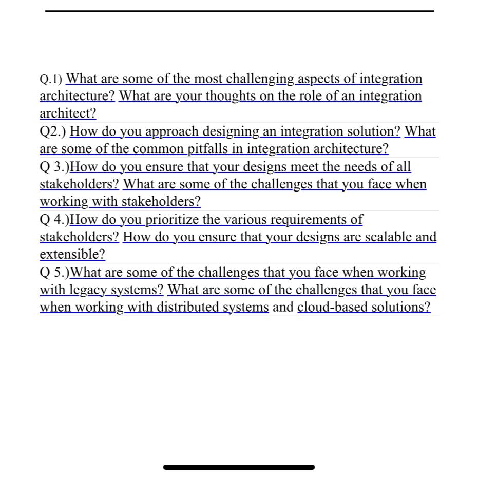 Solved Q.1) ﻿What are some of the most challenging aspects | Chegg.com