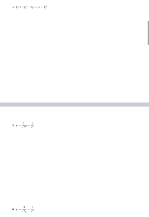 Solved Linear Equations Determine which equation is linear | Chegg.com