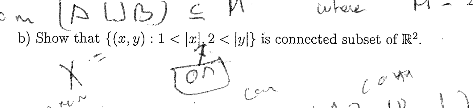 Solved b) ﻿Show that {(x,y):1