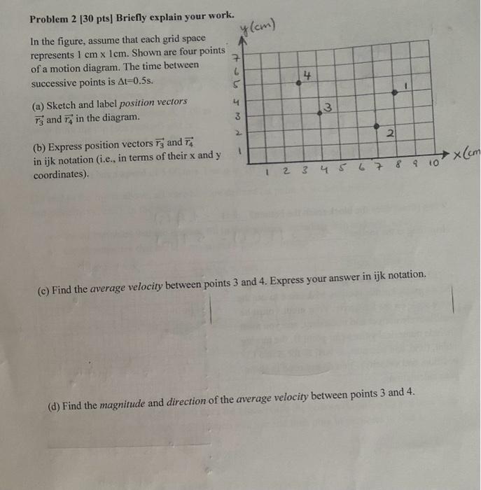 Solved Problem 2 [30 pts] Briefly explain your wor In the | Chegg.com