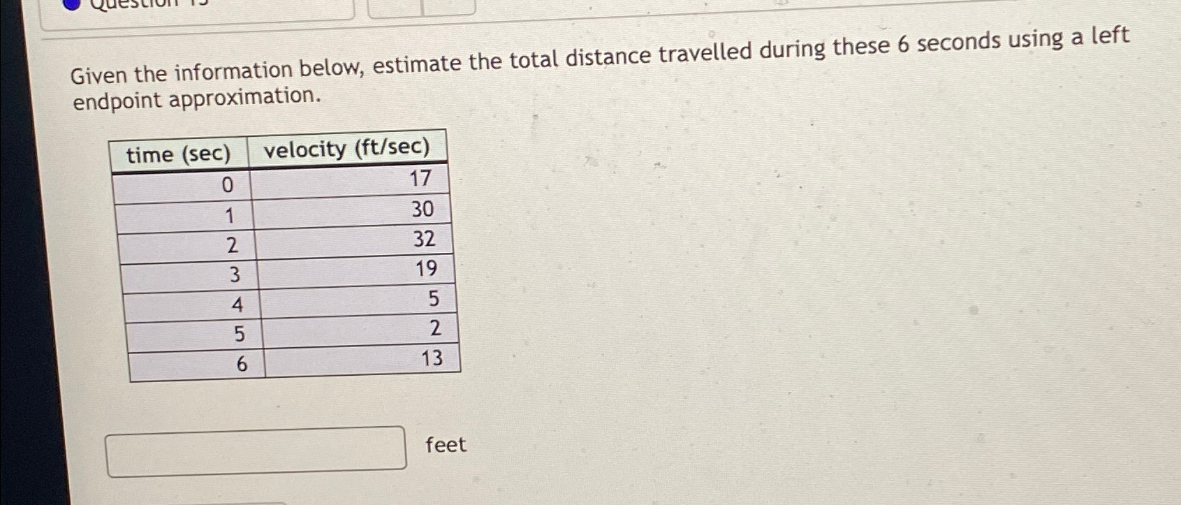 Solved Given the information below, estimate the total | Chegg.com