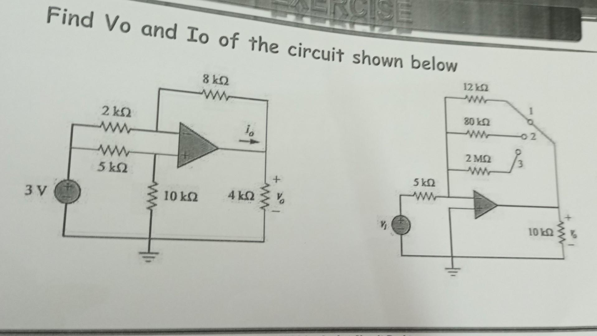 Solved Find V0 and Io of the circuit shown below | Chegg.com