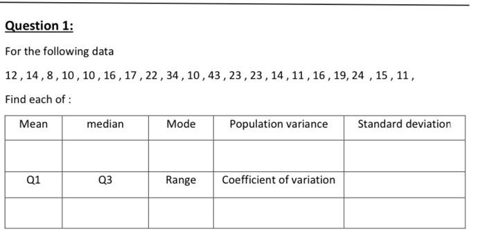 Solved Find each of : | Chegg.com