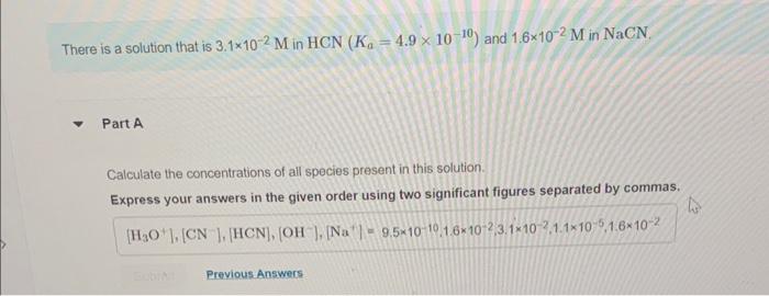 Solved Part B) calculate pH of this solutionPart C) | Chegg.com